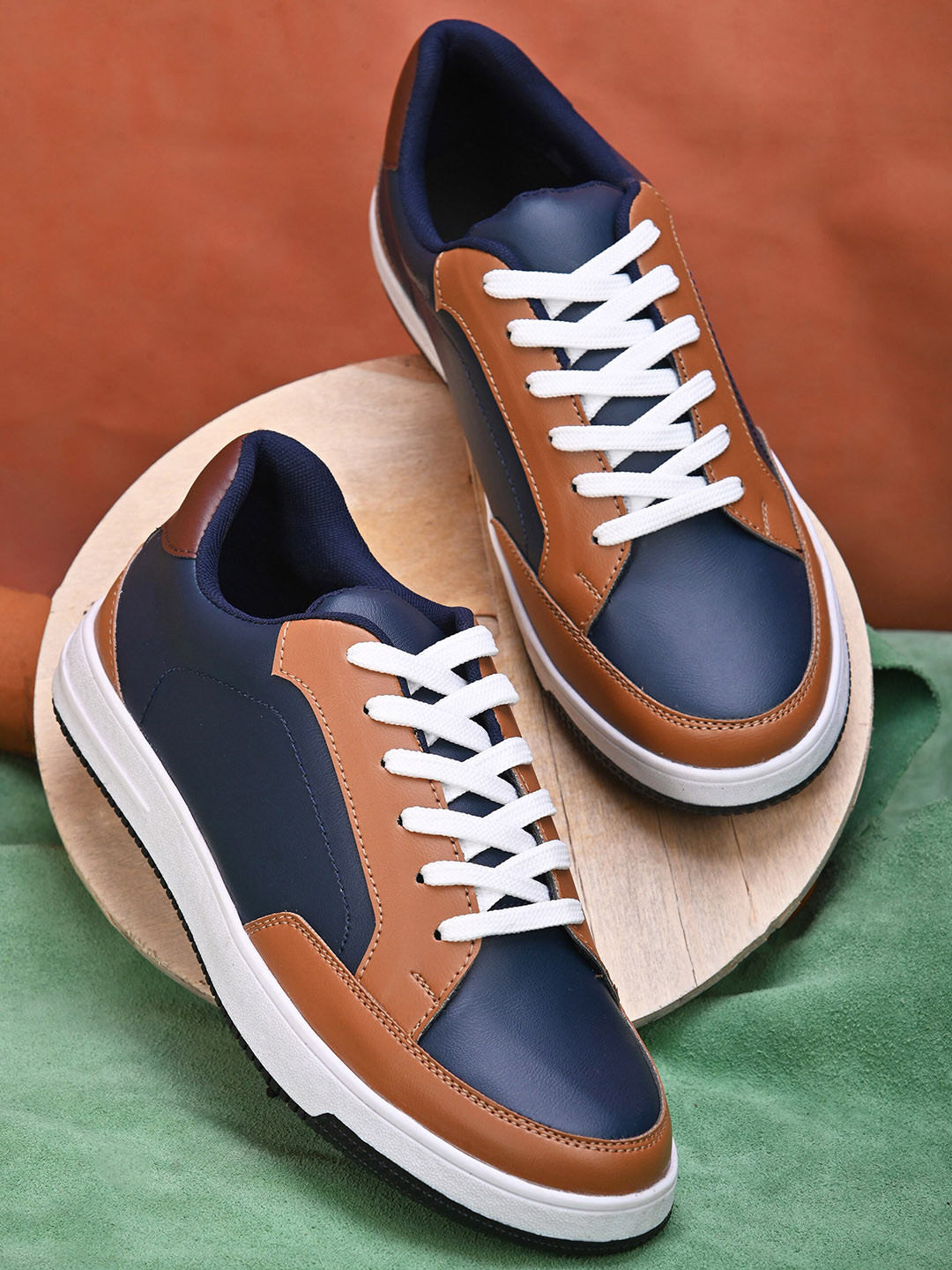 Buy Roadster Men Colorblocked Padded Insole Sneakers - Casual Shoes for ...