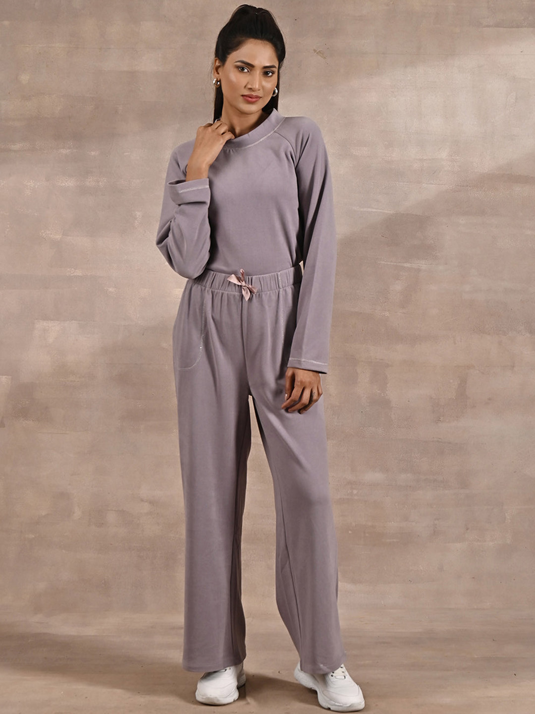 Buy Lakshita Velour Plus Size Round Neck Tracksuits - Tracksuits for ...