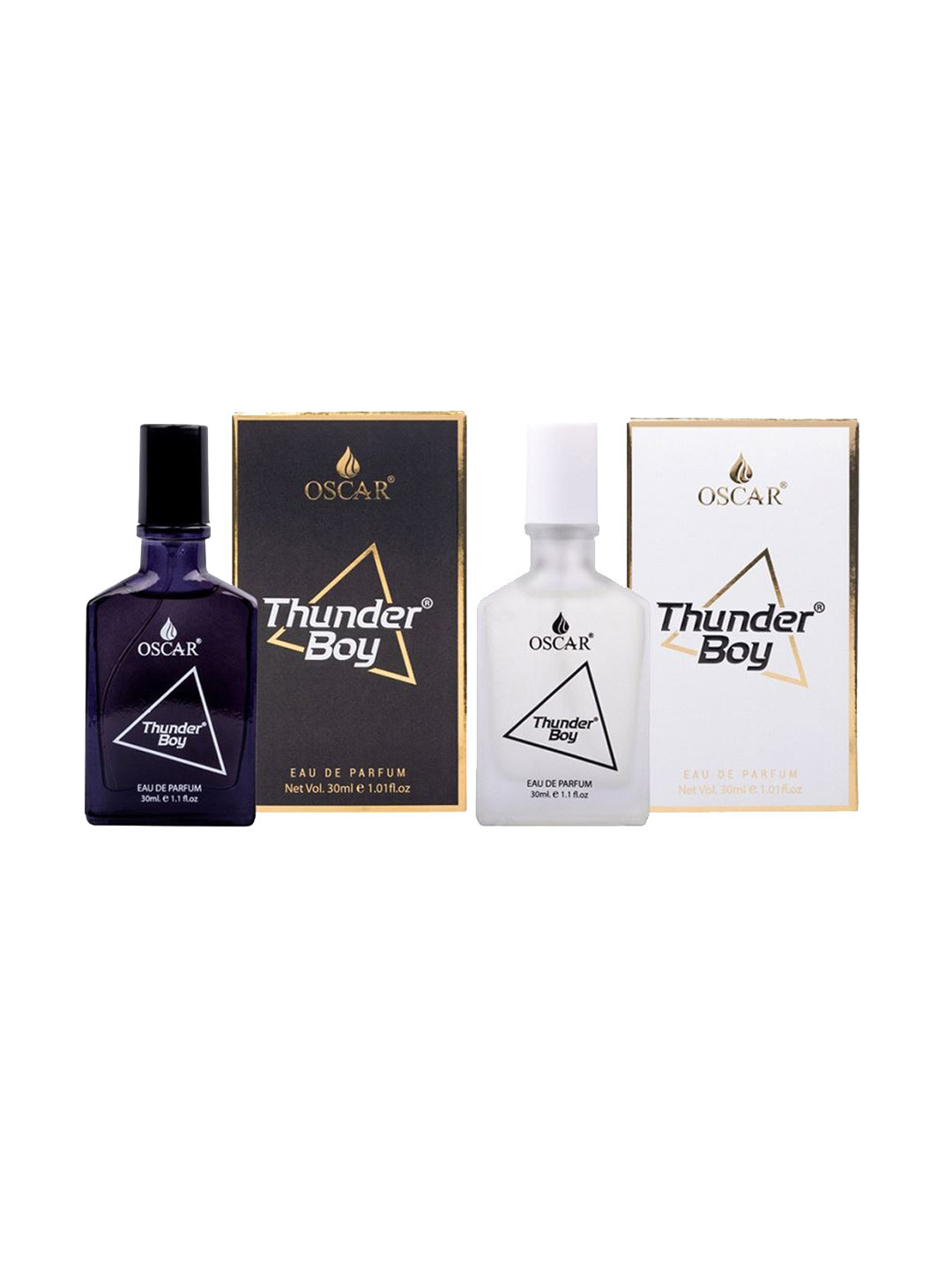 Buy OSCAR Men Set Of 2 Thunder Boy Eau De Parfum Black & White 30ml ...