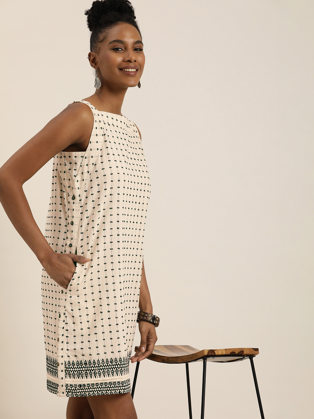 Buy Taavi Self Design Woven Legacy Sheath Ethnic Dress - Ethnic Dresses ...