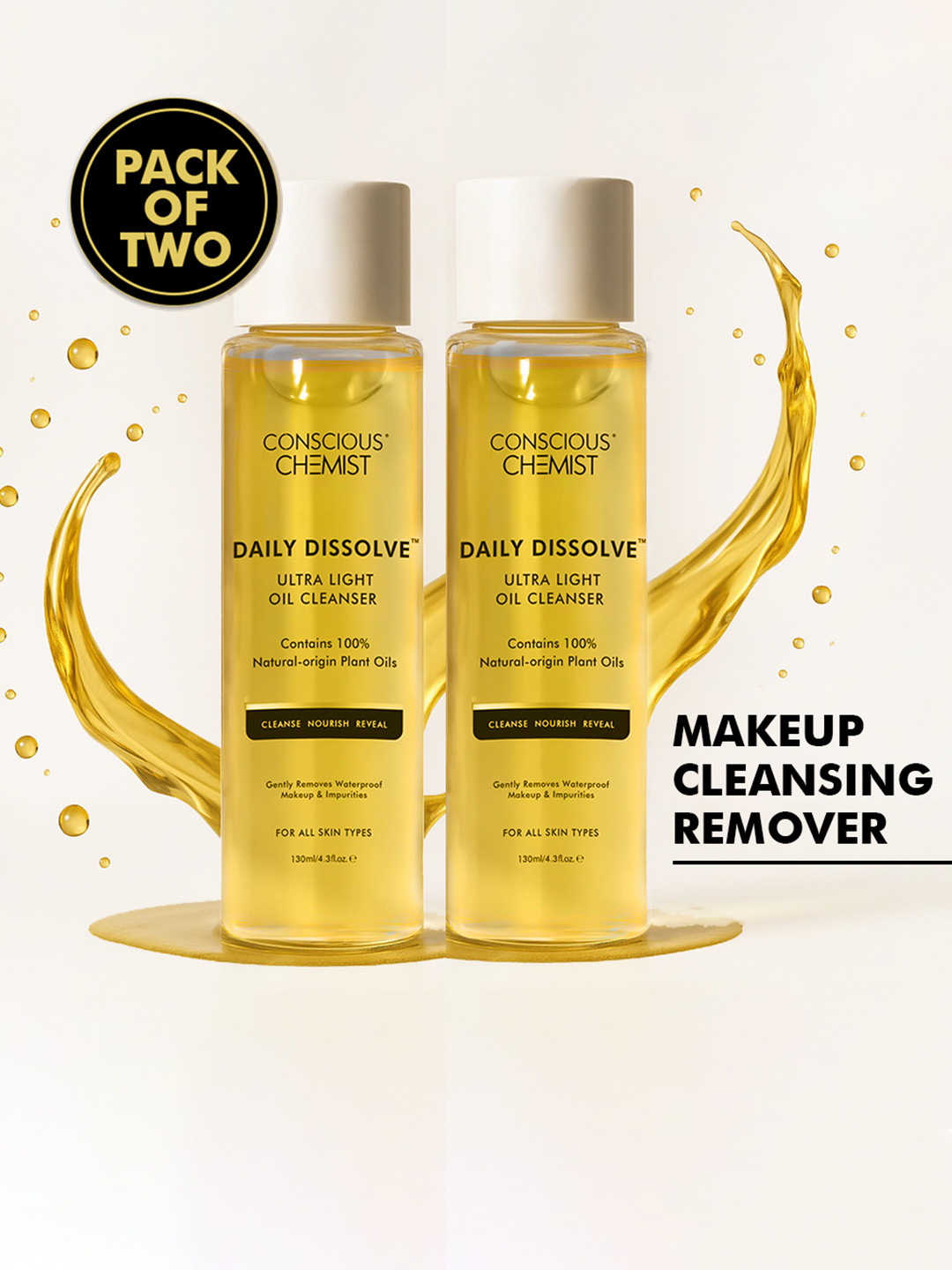 Buy Conscious Chemist Set Of 2 Daily Dissolve Ultra Light Makeup ...