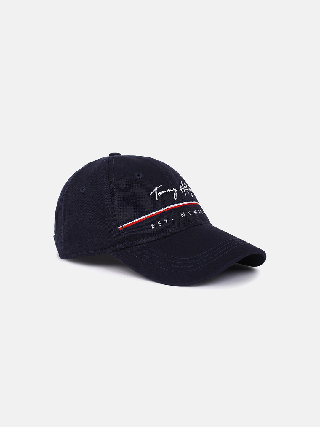 Buy Tommy Hilfiger Men Embroidered Cotton Baseball Cap - Caps for Men ...