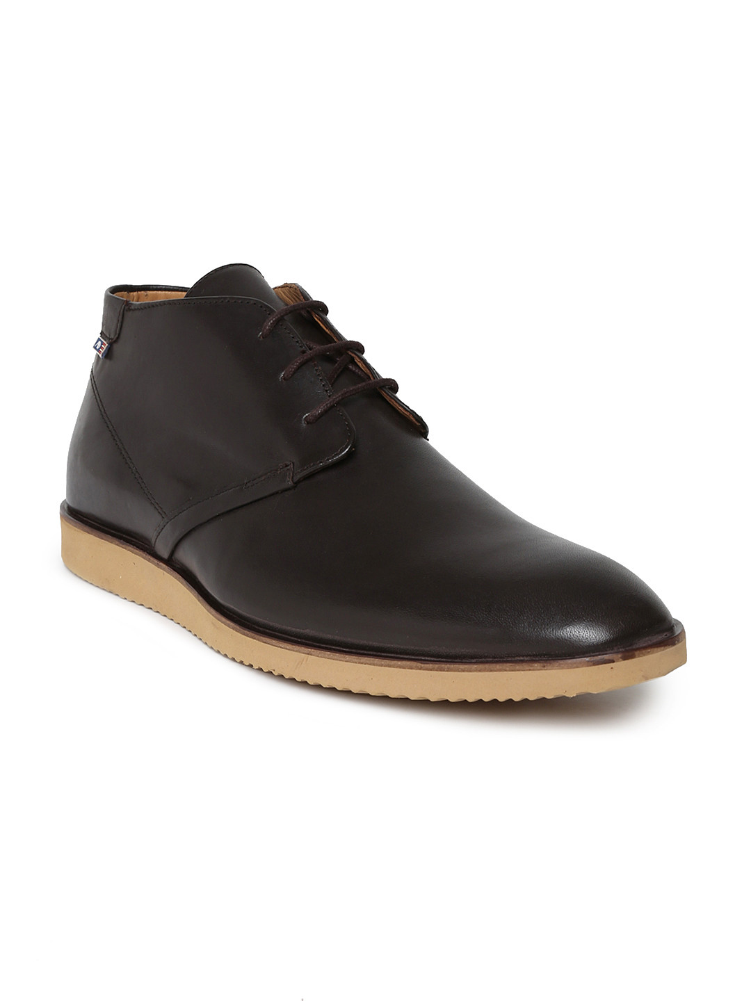 Buy Arrow Men Brown Flat Boots - Boots for Men 2203350 | Myntra