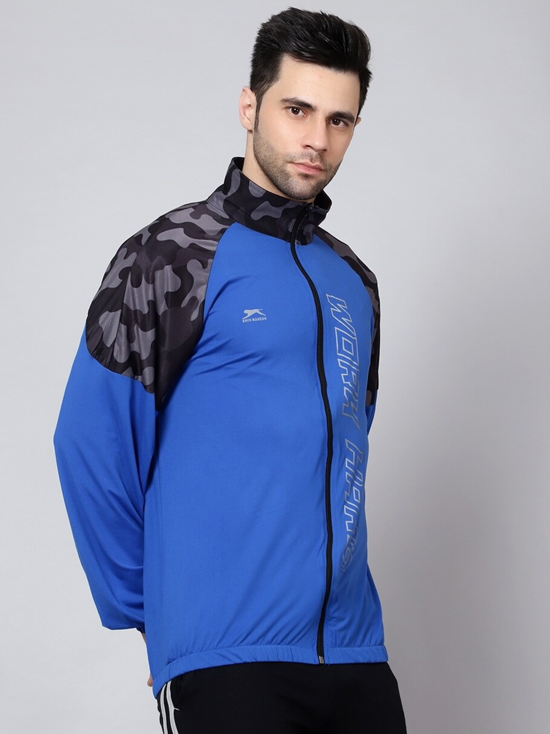 Buy Shiv Naresh Men Colourblocked Lightweight Running Sporty Jacket ...
