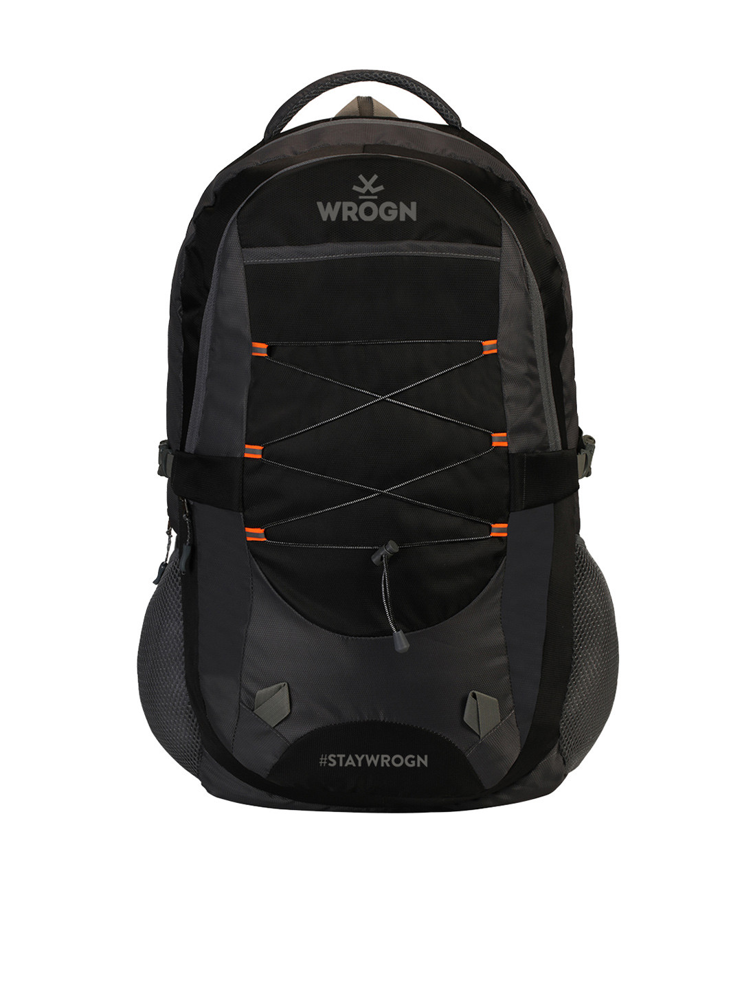 Buy WROGN Brand Logo Water Resistant Laptop Backpack - Backpacks for ...