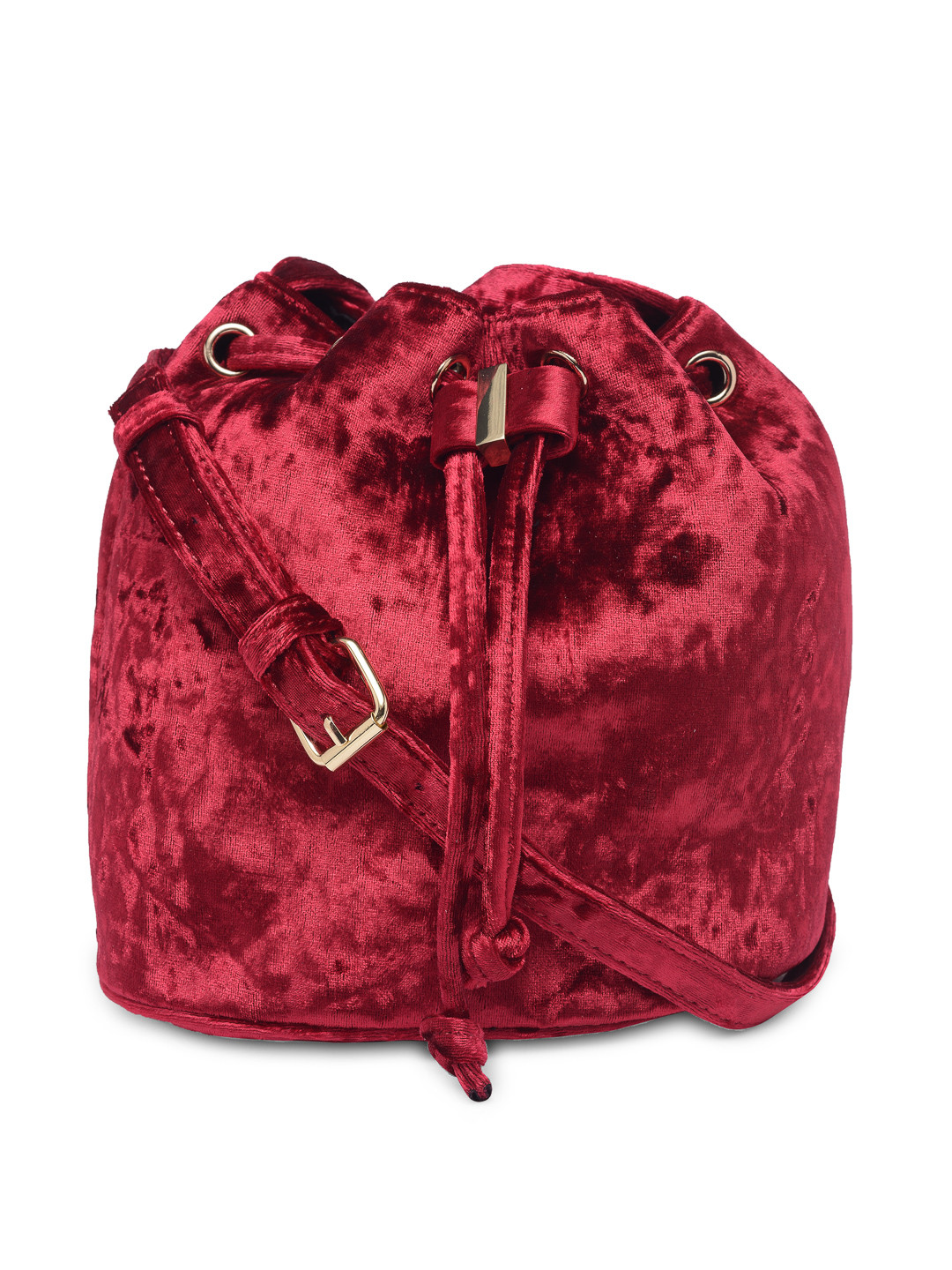 Buy FOREVER 21 Maroon Bucket Sling Bag - Handbags for Women 2205248 ...