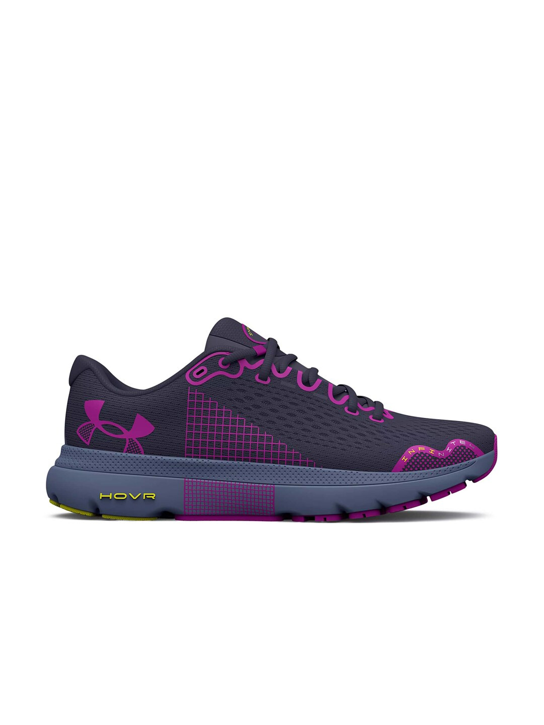 Buy UNDER ARMOUR Women Woven Design HOVR Infinite 4 Running Shoes ...