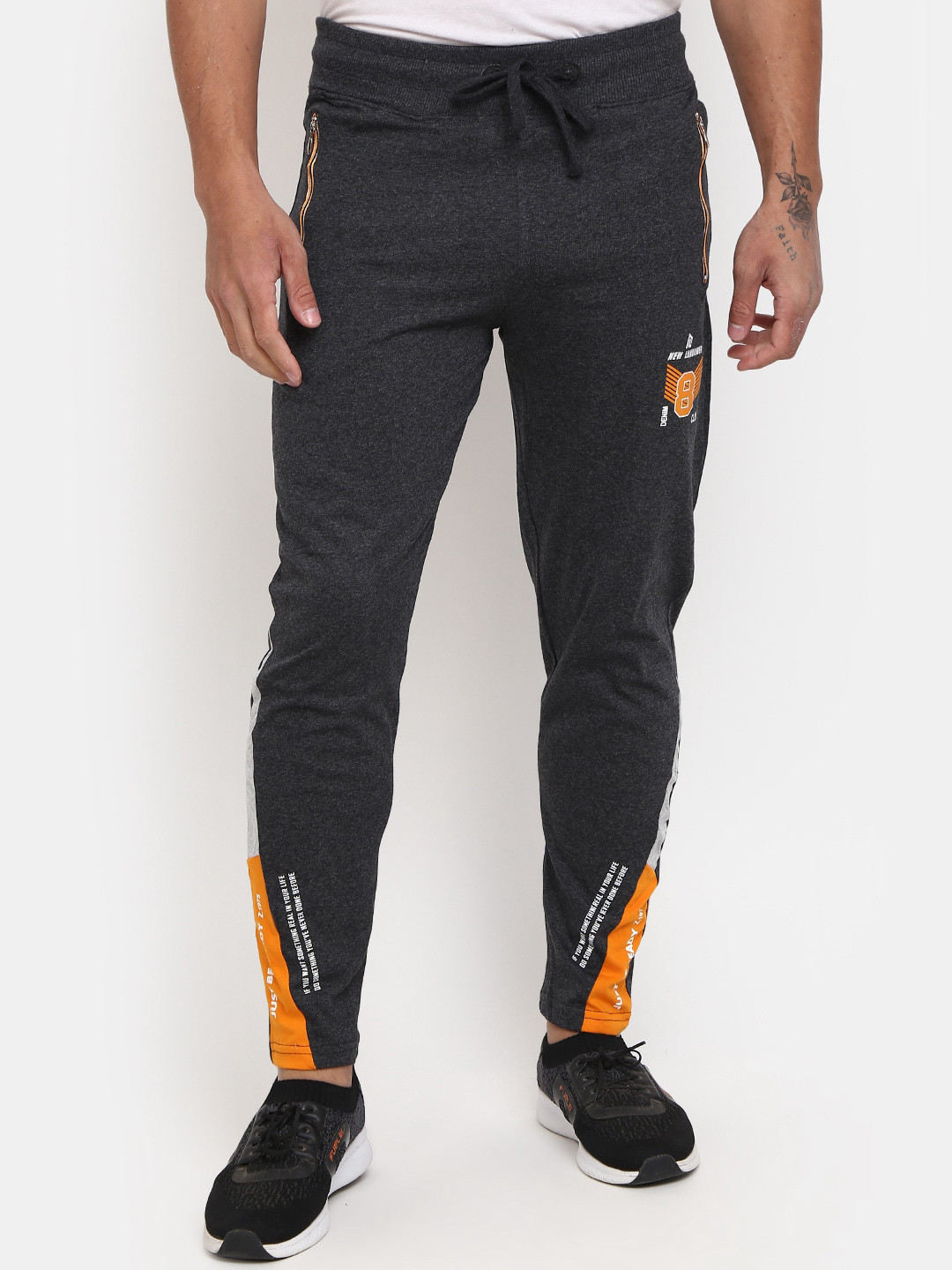 Buy V Mart Men Printed Mid Rise Track Pant - Track Pants for Men ...