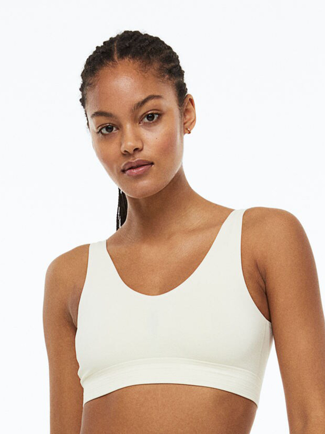 Buy H&M Dry Move Seamless Sports Bra - Bra for Women 22067146 | Myntra