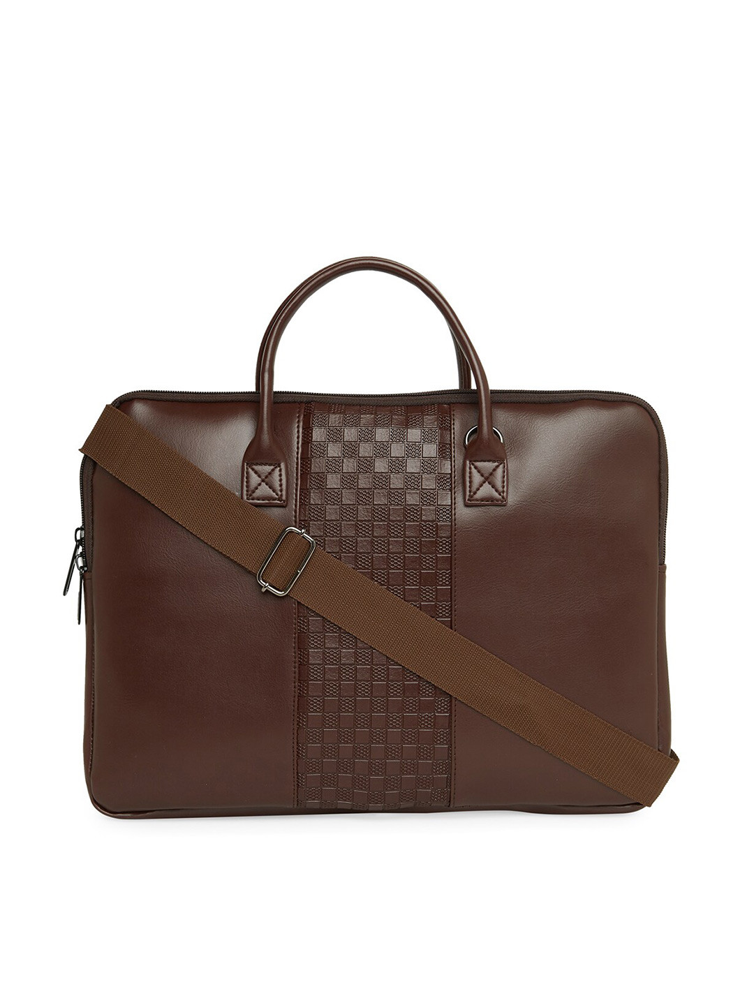 Buy MBOSS Textured Water Resistant Formal Laptop Bag - Laptop Bag for ...