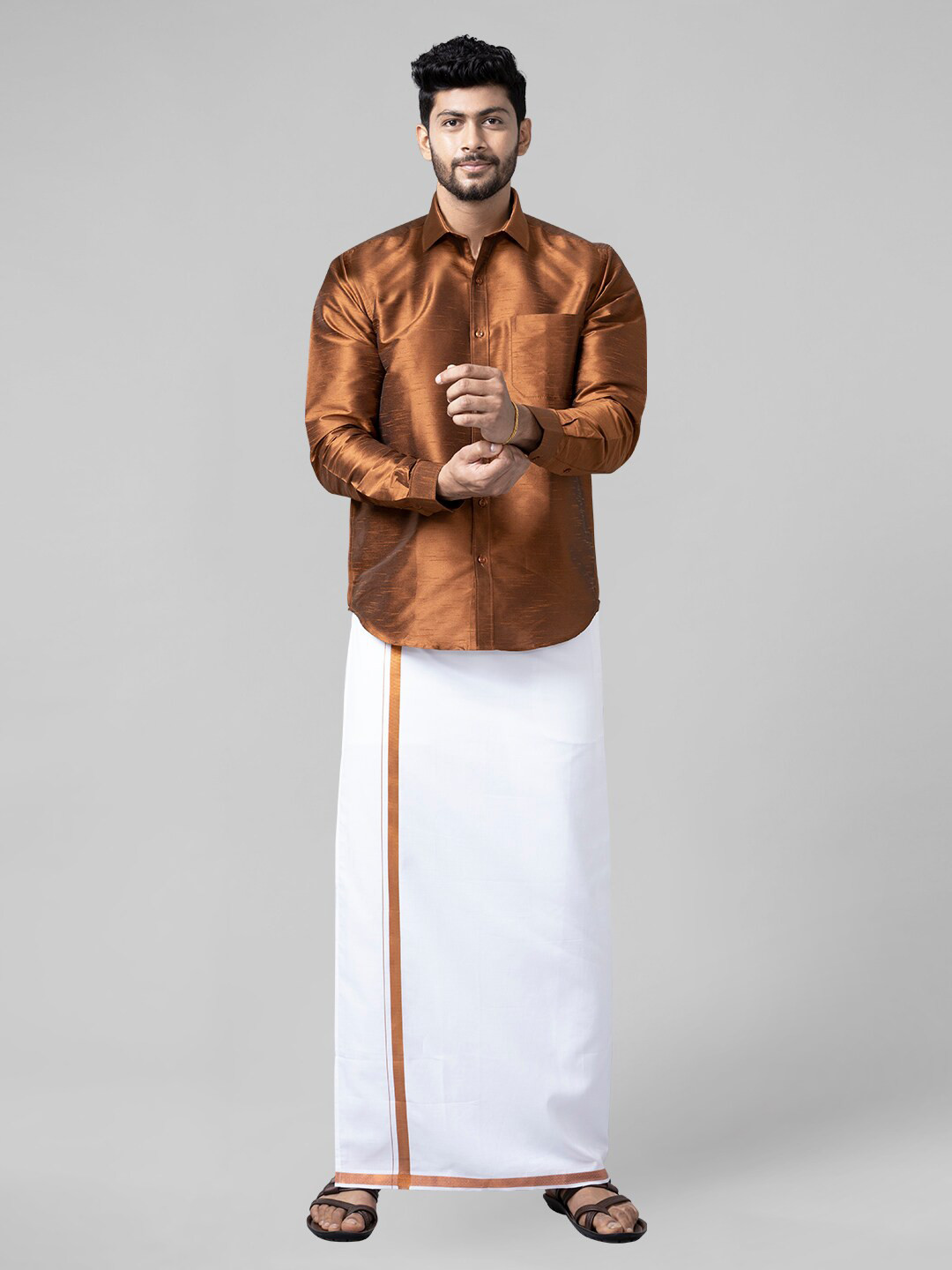 Buy Ramraj Men Ethnic Clothing Set - Clothing Set for Men 22080622 | Myntra