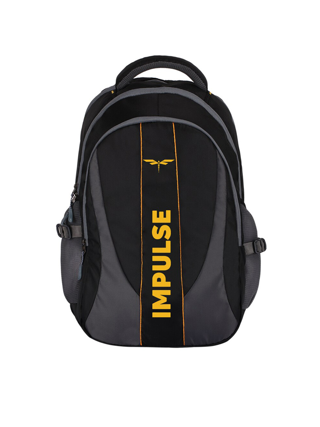 Buy Impulse Brand Logo Printed Large Backpack With Compression Straps ...