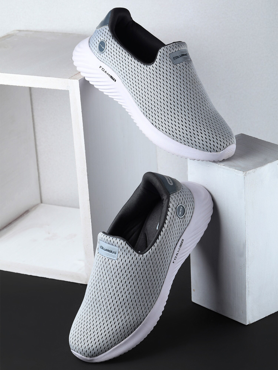 Buy Columbus Men Oxy Memory Foam Walking Sports Shoes - Sports Shoes ...