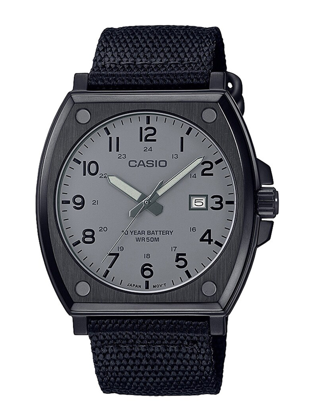 Buy CASIO Men Round Dial & Textured Straps Analogue Watch A2123 ...