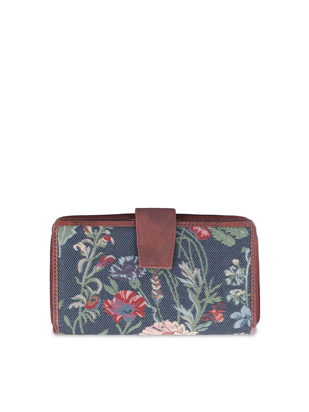 Buy THE CLOWNFISH Filipia Women Floral Printed Two Fold Wallet ...