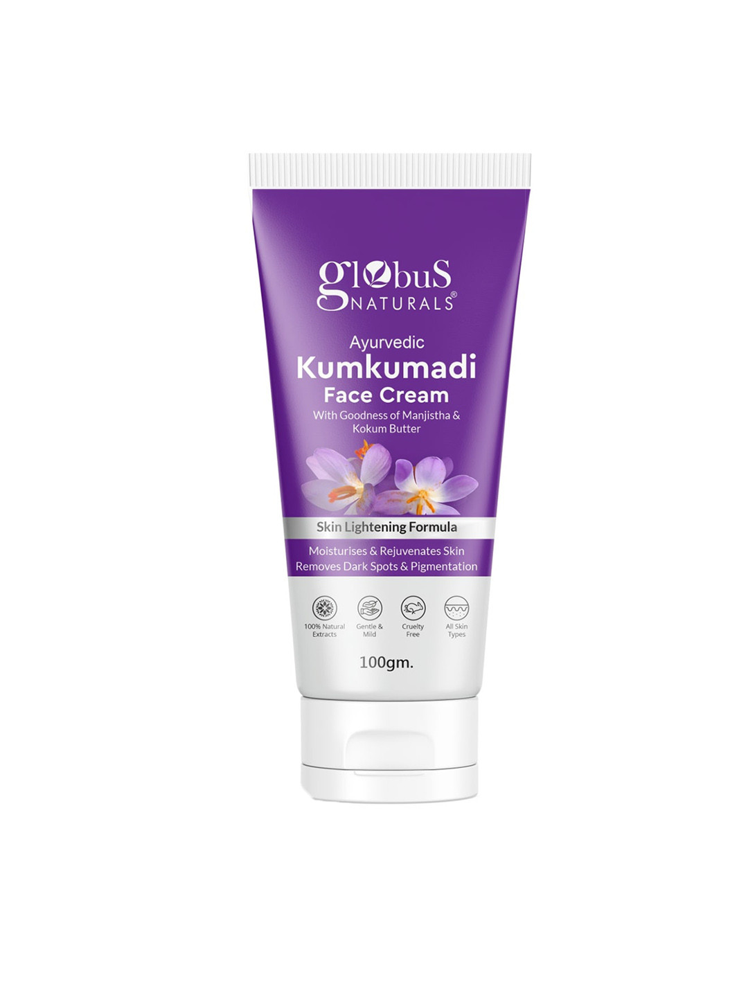 Buy Globus Naturals Kumkumadi Skin Lightening Face Cream With Manjistha ...