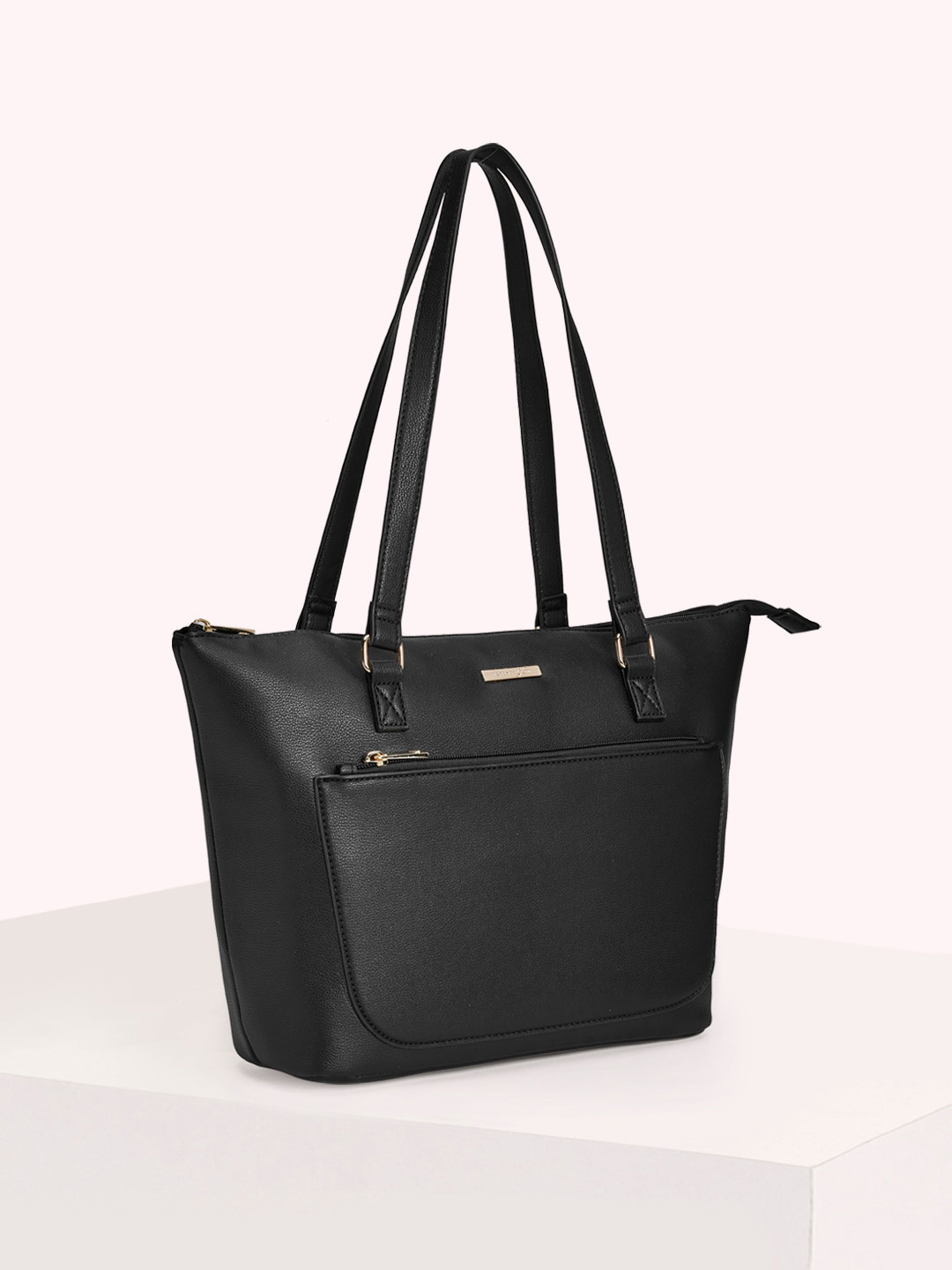 Buy Forever Glam By Pantaloons Textured Structured Shoulder Bag ...