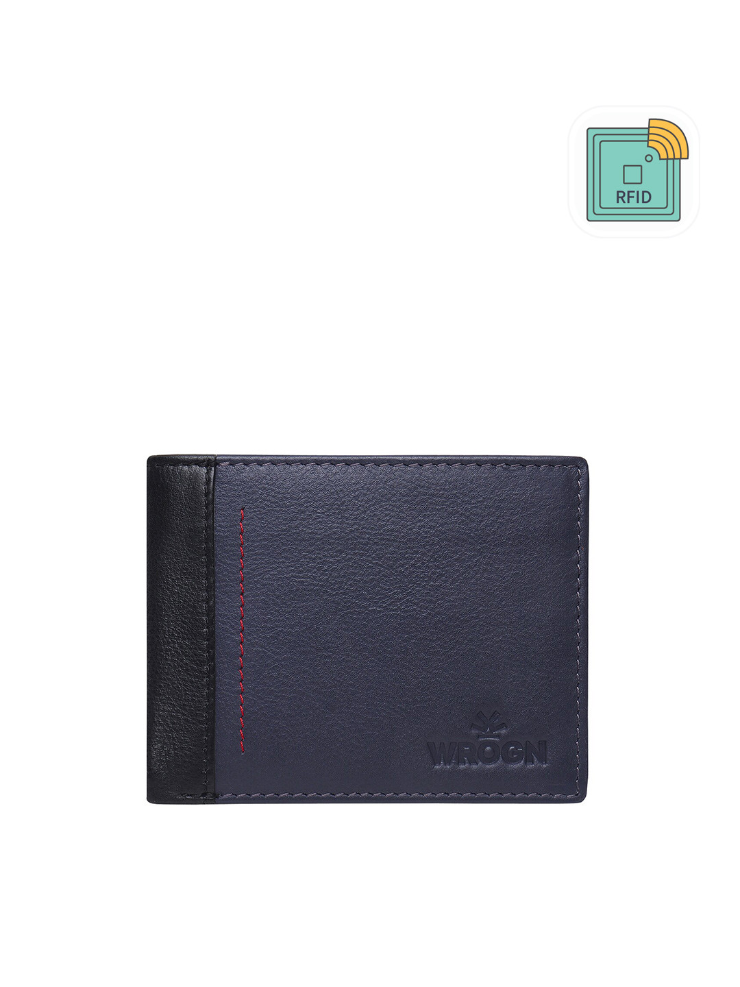 Buy WROGN Men Leather RFID Two Fold Wallet - Wallets for Men 22126264 ...