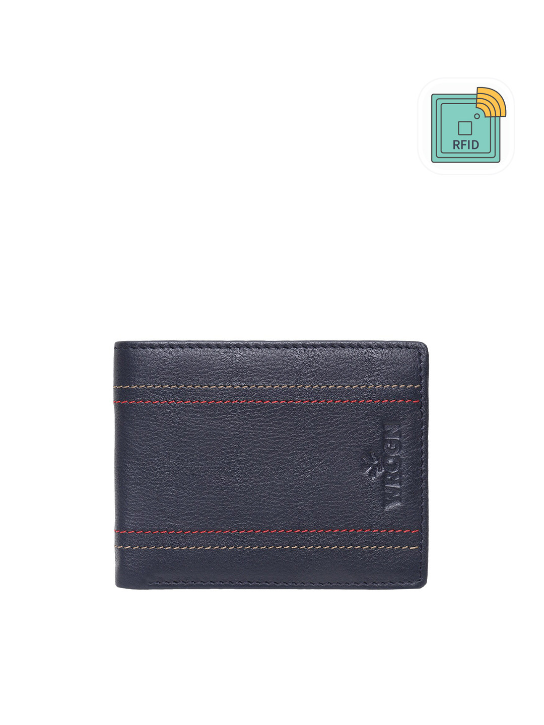 Buy WROGN Men Leather Two Fold Wallet - Wallets for Men 22126274 | Myntra
