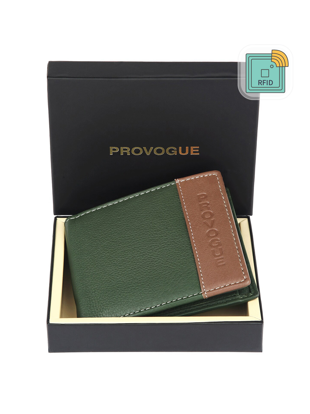 Buy Provogue Men RFID Leather Two Fold Wallet - Wallets for Men ...