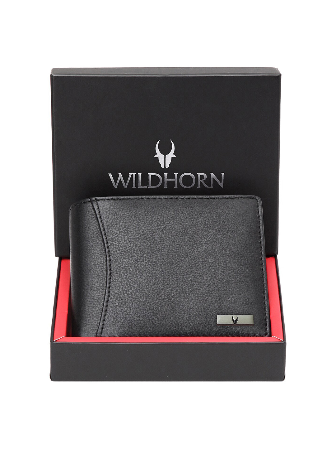 Buy WildHorn Men Leather Two Fold Non Detachable Flap Wallet - Wallets ...