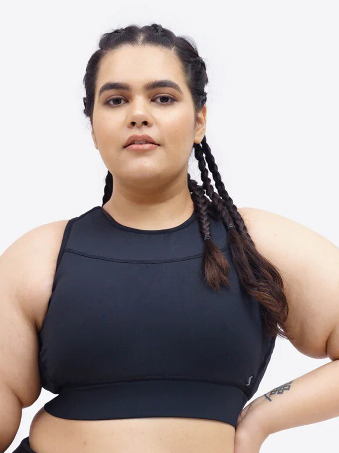 Buy SPIRIT ANIMAL Plus Size Non Padded Non Wired Full Coverage Cross ...