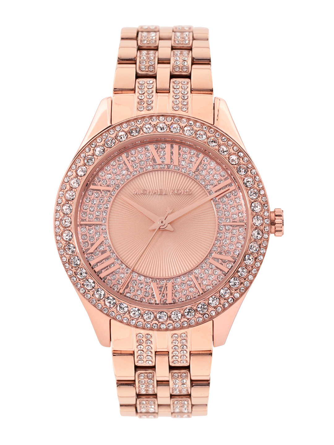 Buy Michael Kors Women Embellished Harlowe Analogue Watch MK4710 ...