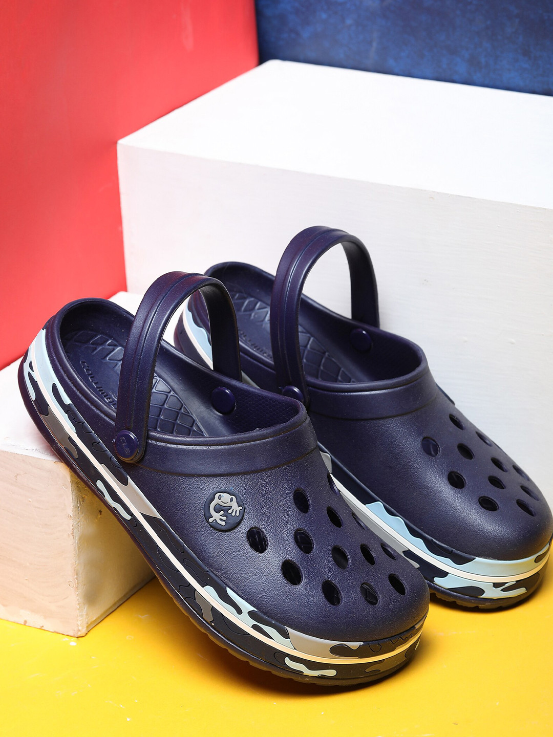 Buy Columbus Men Perforated Rubber Clogs - Flip Flops for Men 22142206 ...