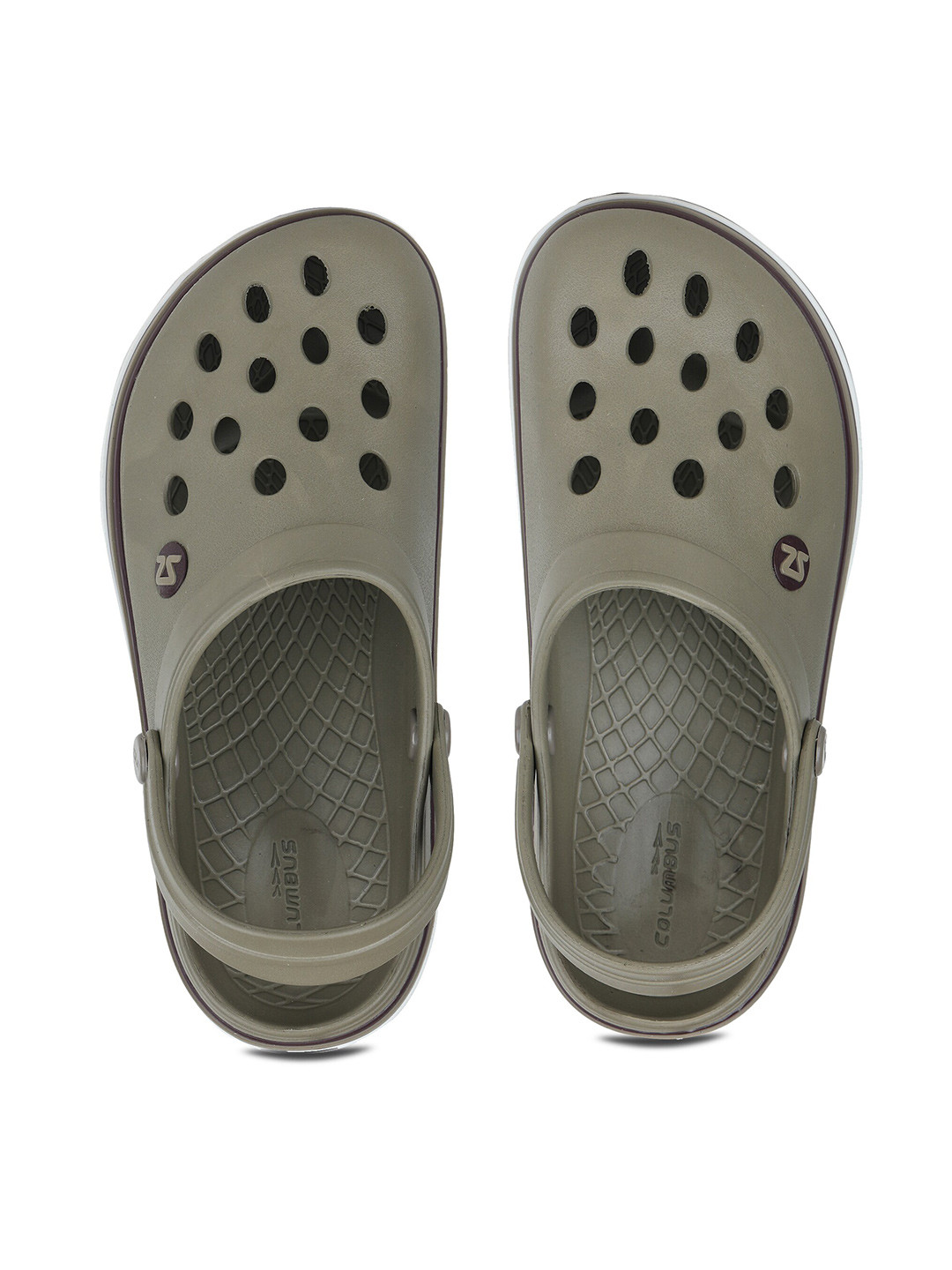 Buy Columbus Men Perforated Rubber Clogs - Flip Flops for Men 22142220 ...