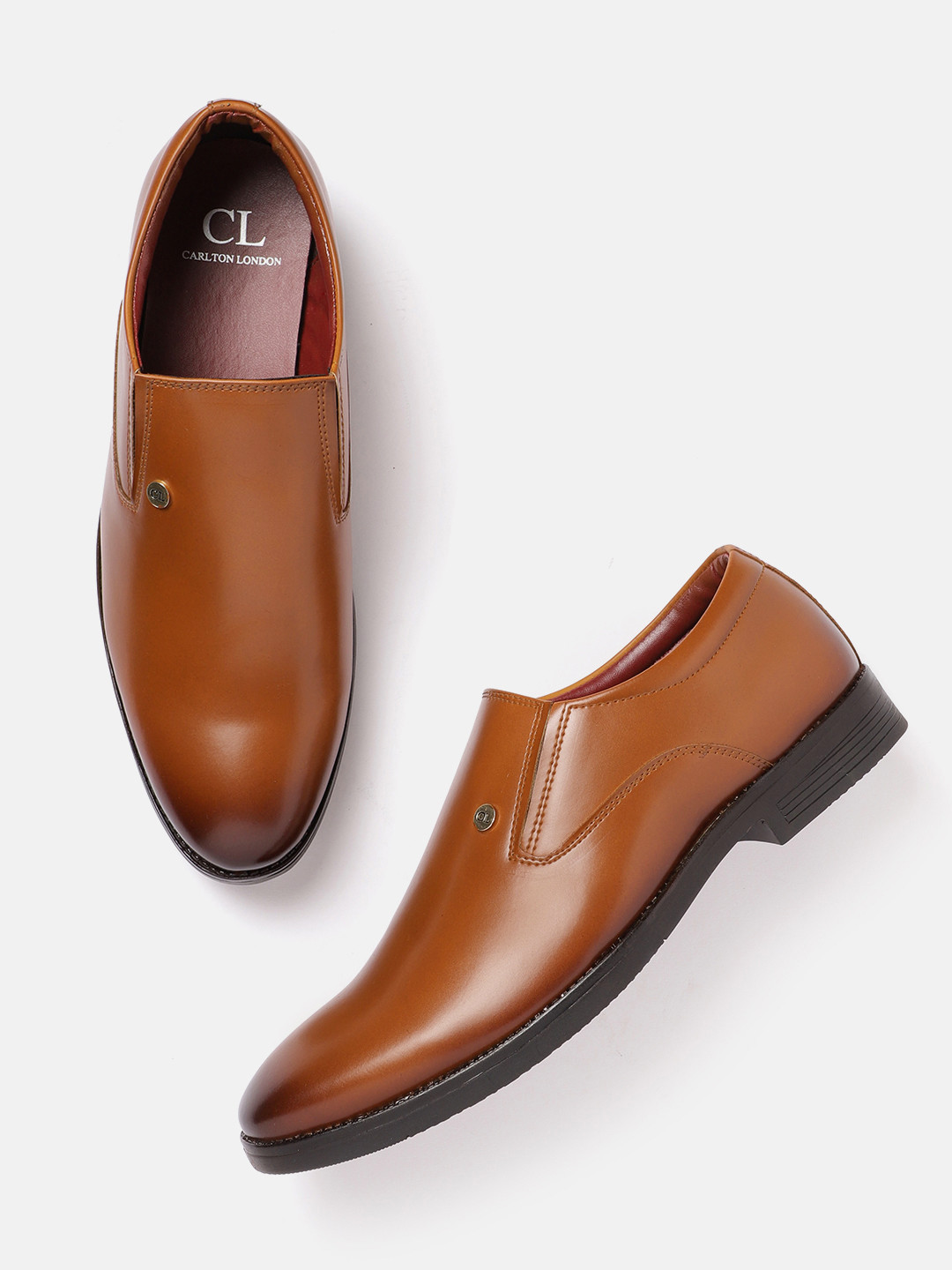 Buy Carlton London Men Formal Slip On Shoes - Formal Shoes for Men ...
