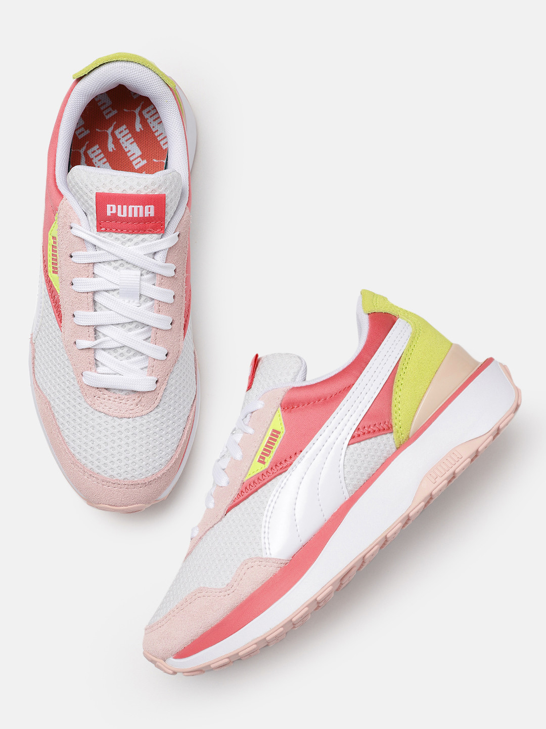 Buy Puma Girls Colourblocked Trainers - Casual Shoes for Girls 22163978 ...