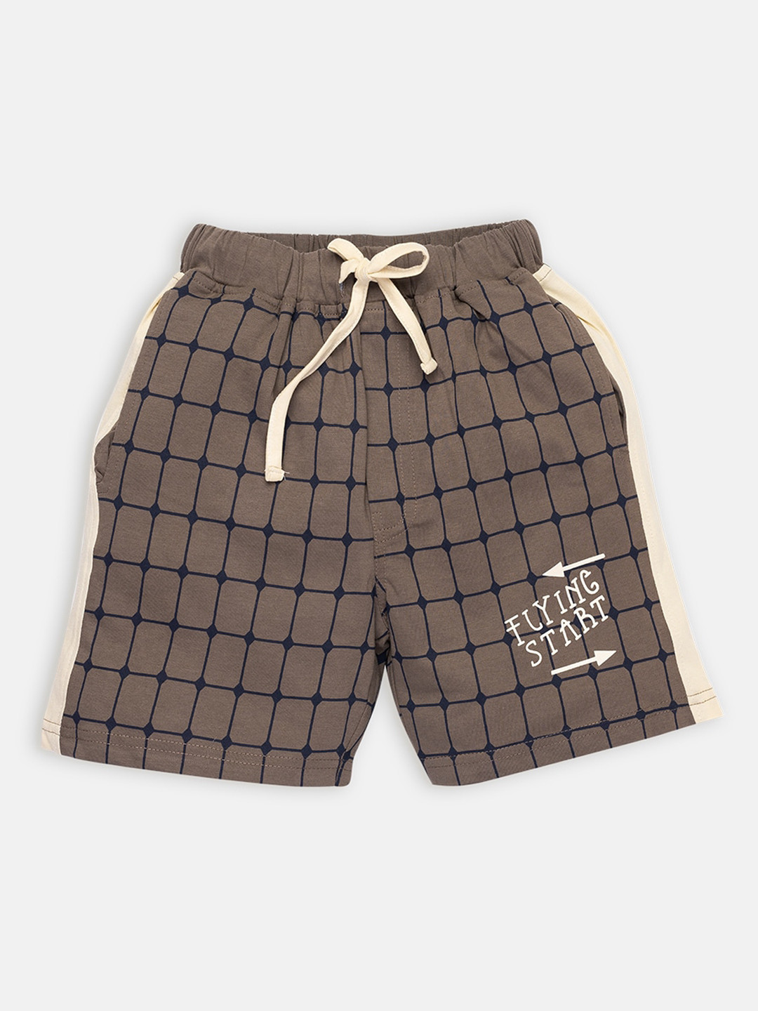 Buy AMUL Kandyfloss Boys Checked Pure Cotton Mid Rise Shorts - Shorts ...