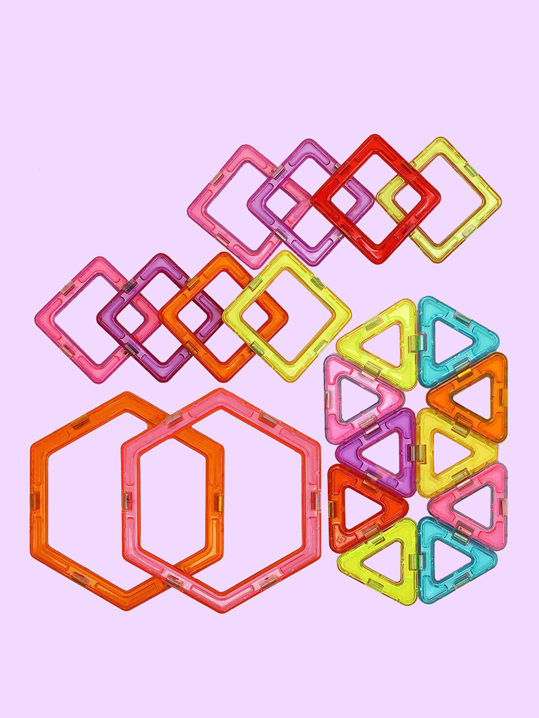 Buy WEMBLEY Kids 20 Pieces Magnetic Building Blocks Constructing ...