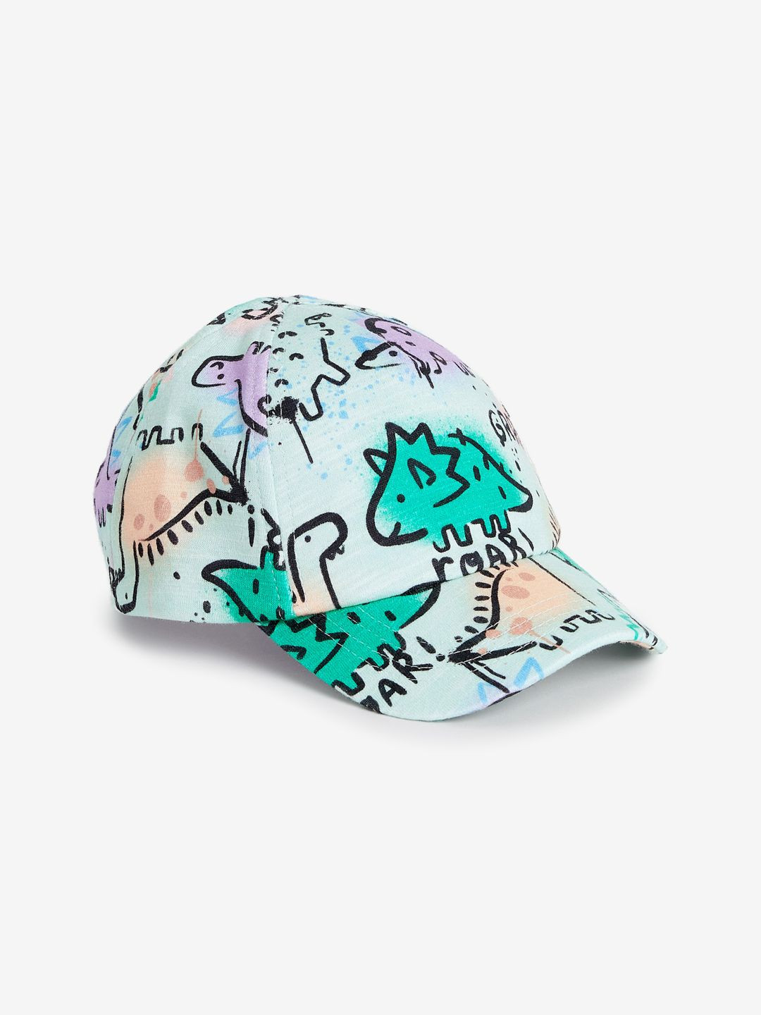 Buy NEXT Boys Pure Cotton Conversational Print Baseball Cap - Caps for ...