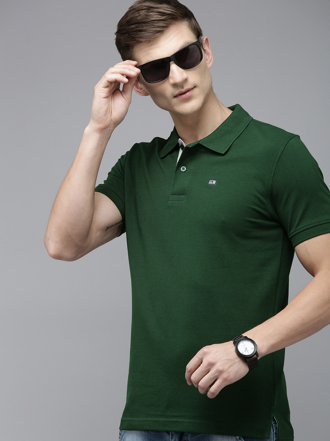 Buy Arrow Polo Collar T Shirt - Tshirts for Men 22174682 | Myntra