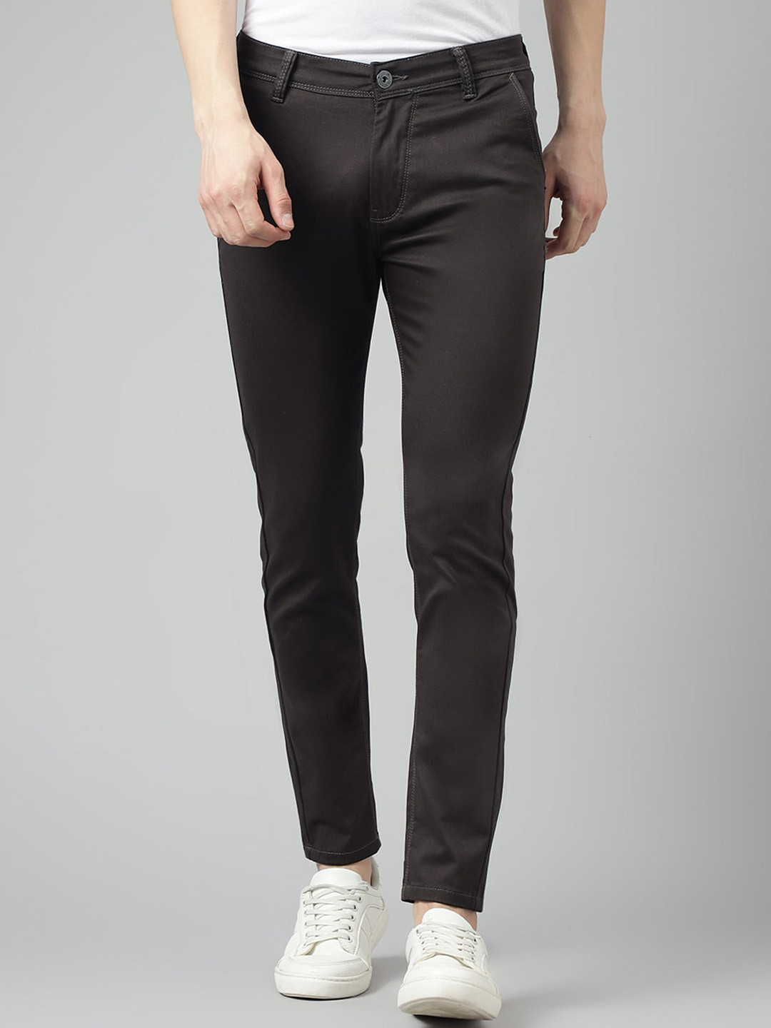 Buy Code 61 Men Skinny Fit Low Rise Coloured Stretchable Jeans - Jeans ...