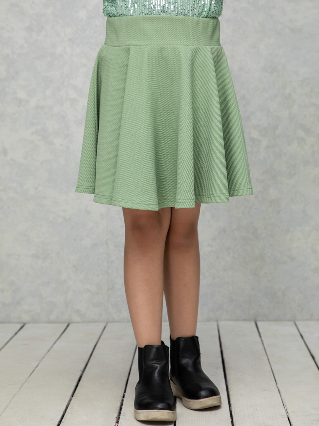 Buy NEUDIS Girls Flared Mini Flared Skater Skirt - Skirts for Girls ...