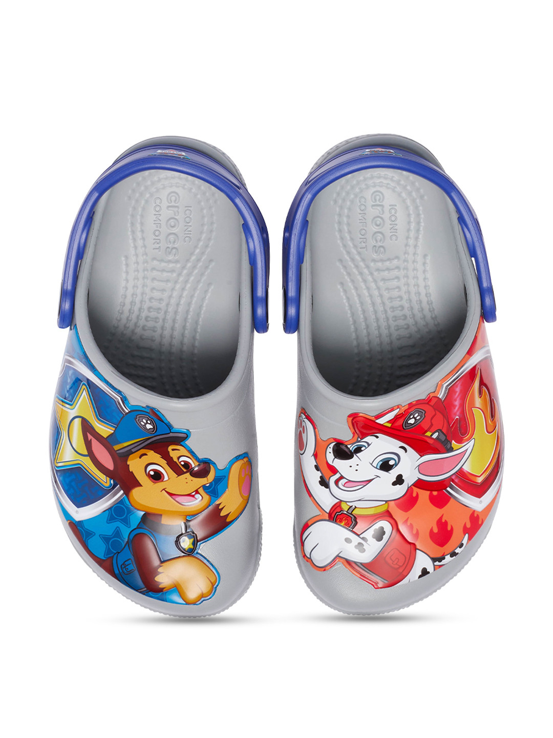 Buy Crocs Kids Paw Patrol Printed Croslite Clogs - Flip Flops for ...