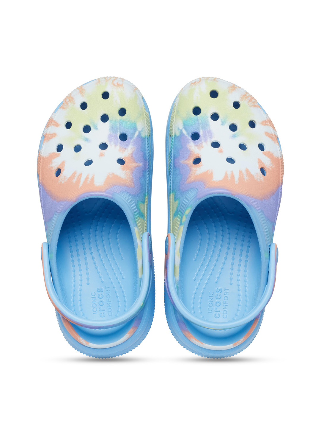 Buy Crocs Kids Abstract Printed Croslite Clogs - Flip Flops for Unisex ...