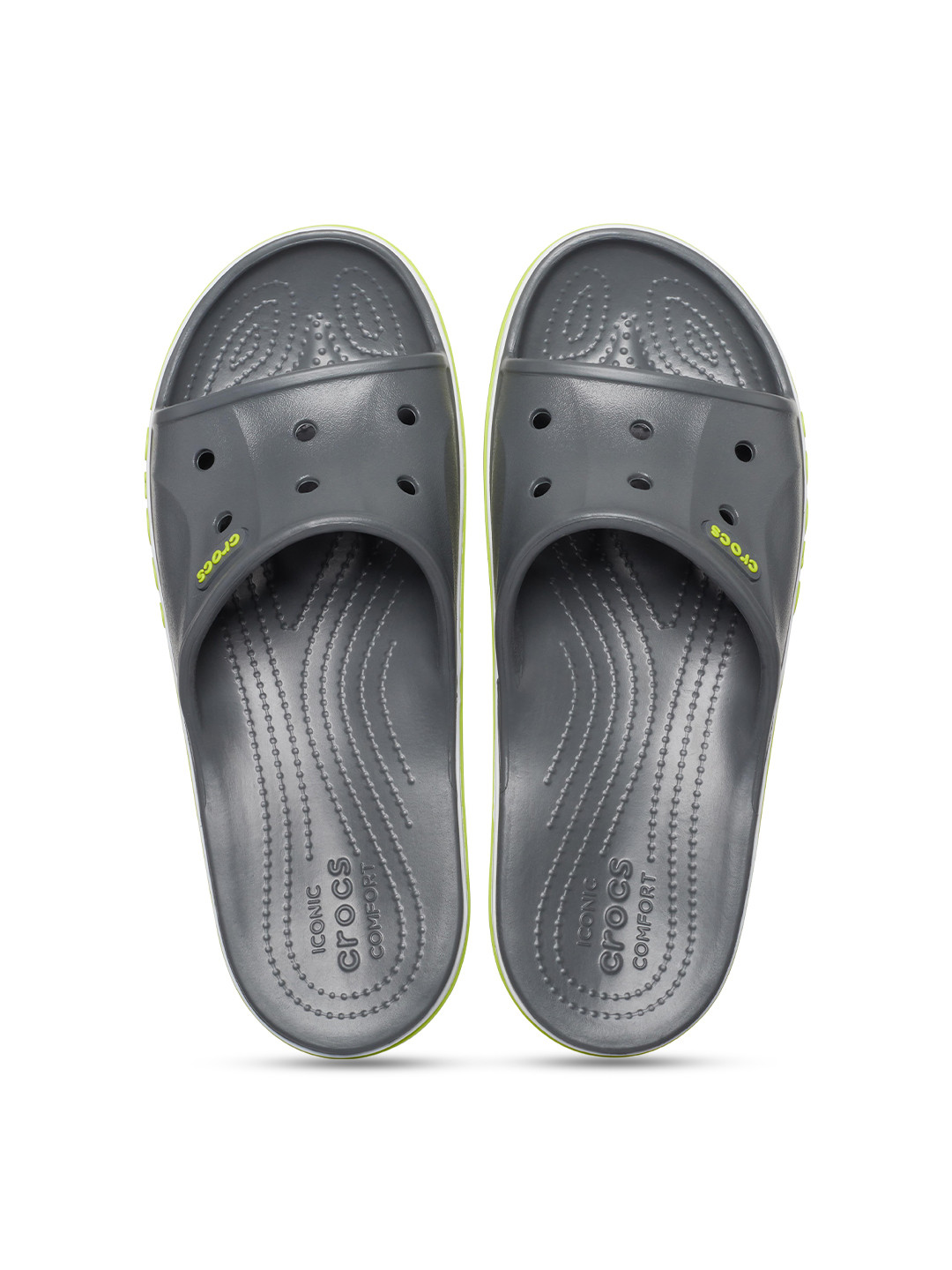 Buy Crocs Self Design Croslite Sliders - Flip Flops for Unisex 22188008 ...