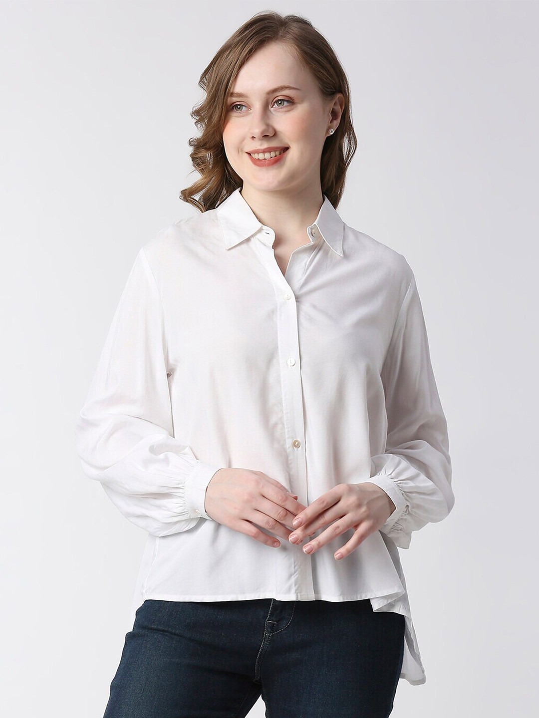 Buy Pepe Jeans Comfort Casual Shirt - Shirts for Women 22190034 | Myntra