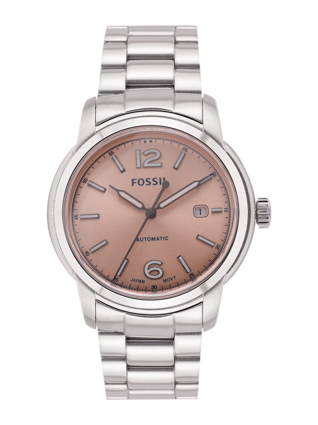 Buy Fossil Men Heritage Analogue Automatic Watch ME3243 - Watches for ...