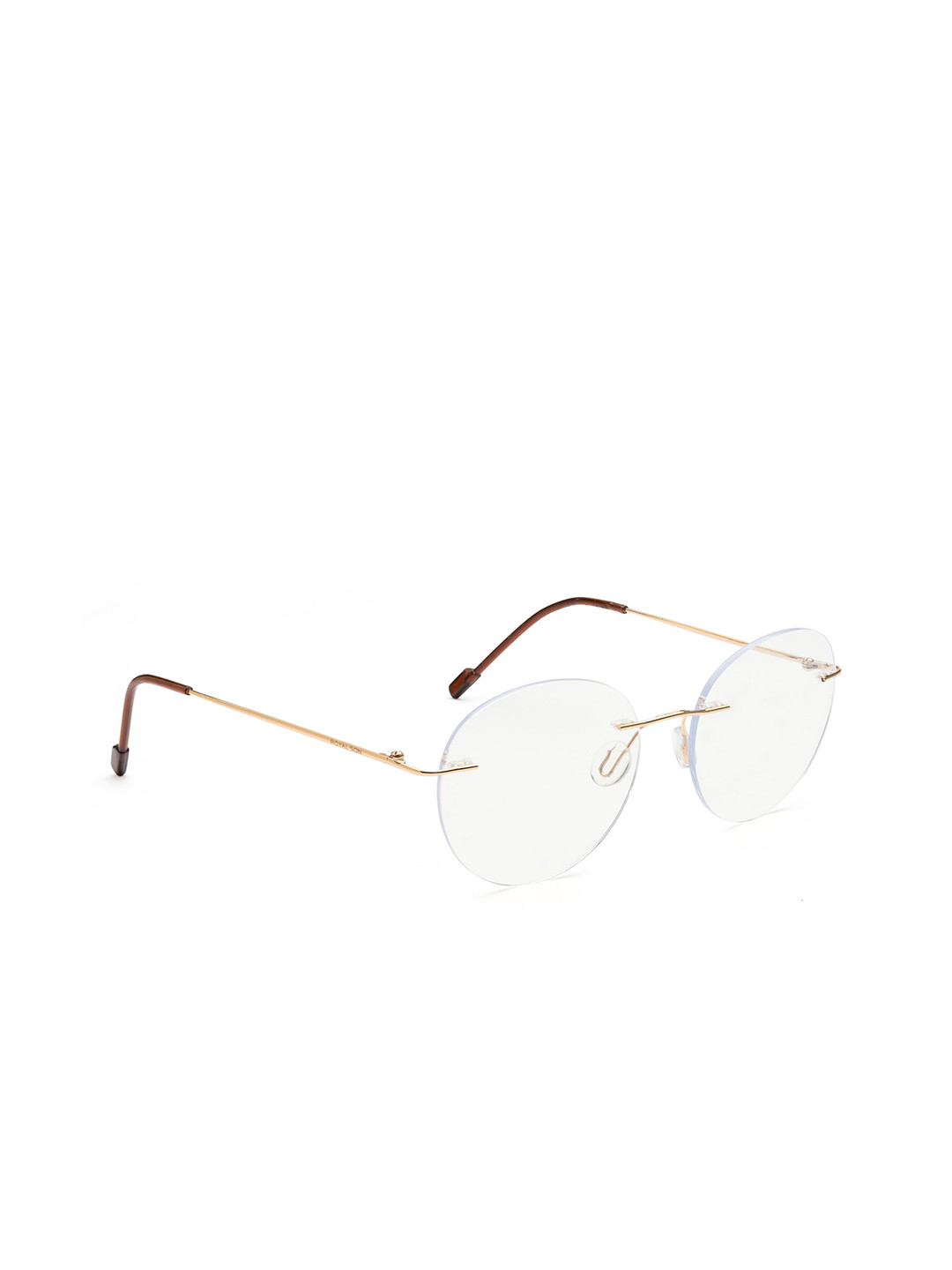 Buy ROYAL SON Unisex Rimless Round Frames - Frames for Unisex 22197322 ...