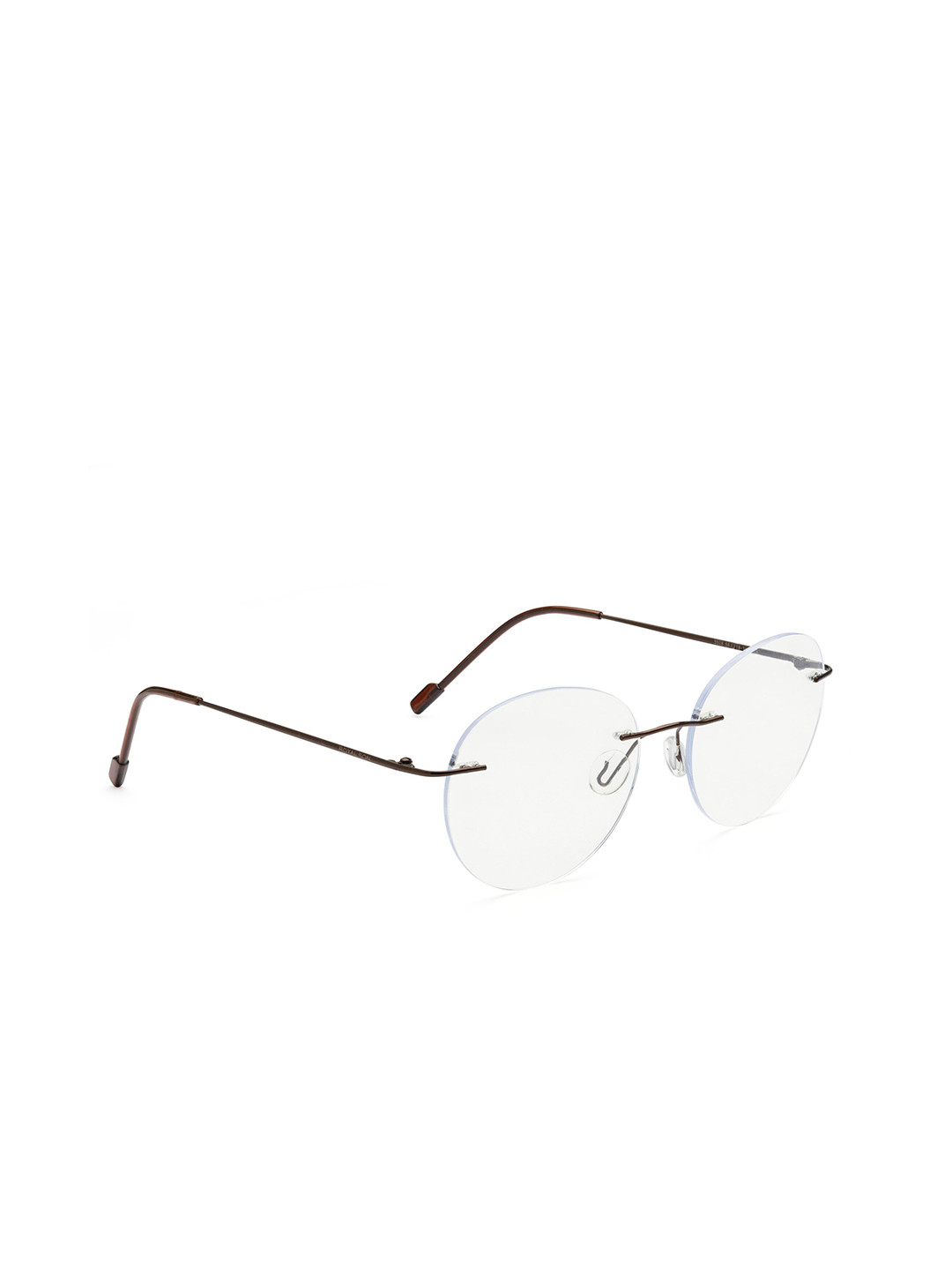 Buy ROYAL SON Rimless Round Spectacle Frames SF0050 C3 - Frames for ...