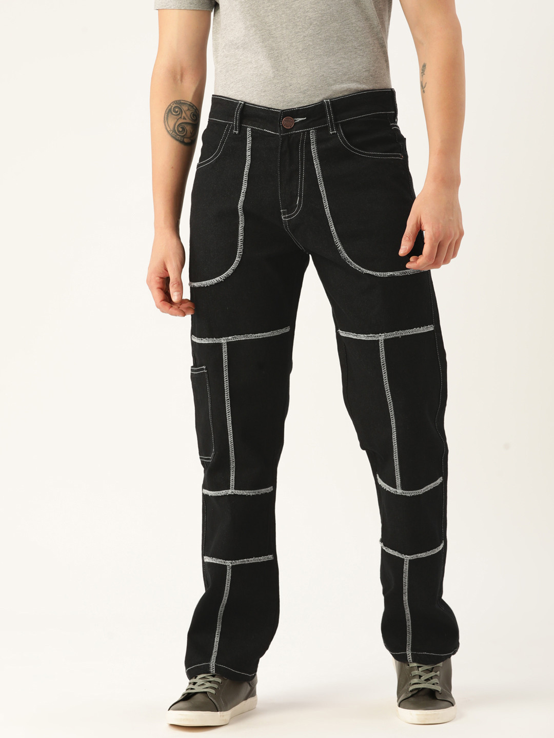 Buy PARIS HAMILTON Relaxed Fit Stretchable Jeans - Jeans for Men ...