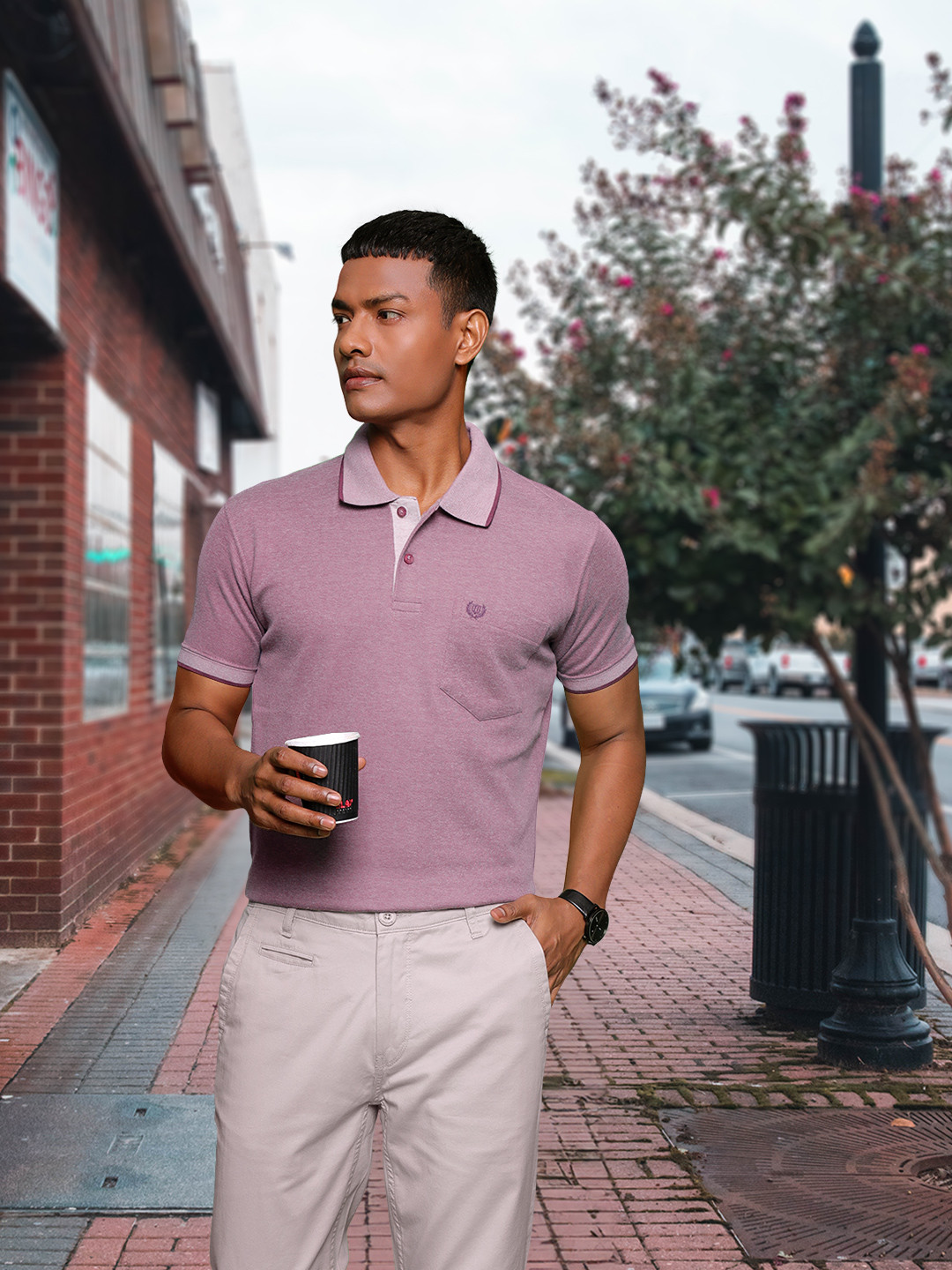 Buy Duke Polo Collar Short Sleeves Cotton T Shirt - Tshirts for Men ...