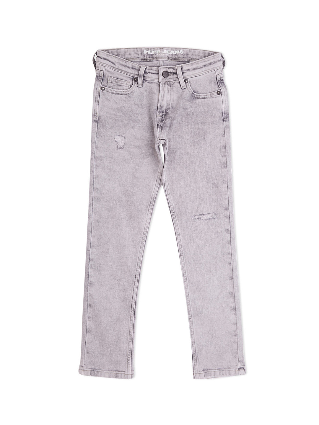 Buy Pepe Jeans Boys Comfort Relaxed Fit Mildly Distressed Heavy Fade ...