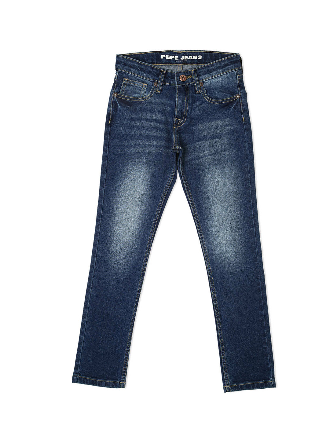Buy Pepe Jeans Boys Comfort Relaxed Fit Light Fade Jeans - Jeans for ...