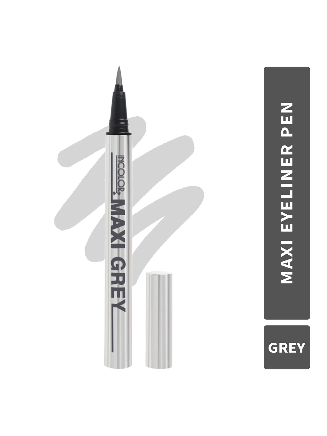 Buy INCOLOR Long Lasting Smudge Proof Sketch Maxi Eyeliner Pen 2 G Grey ...