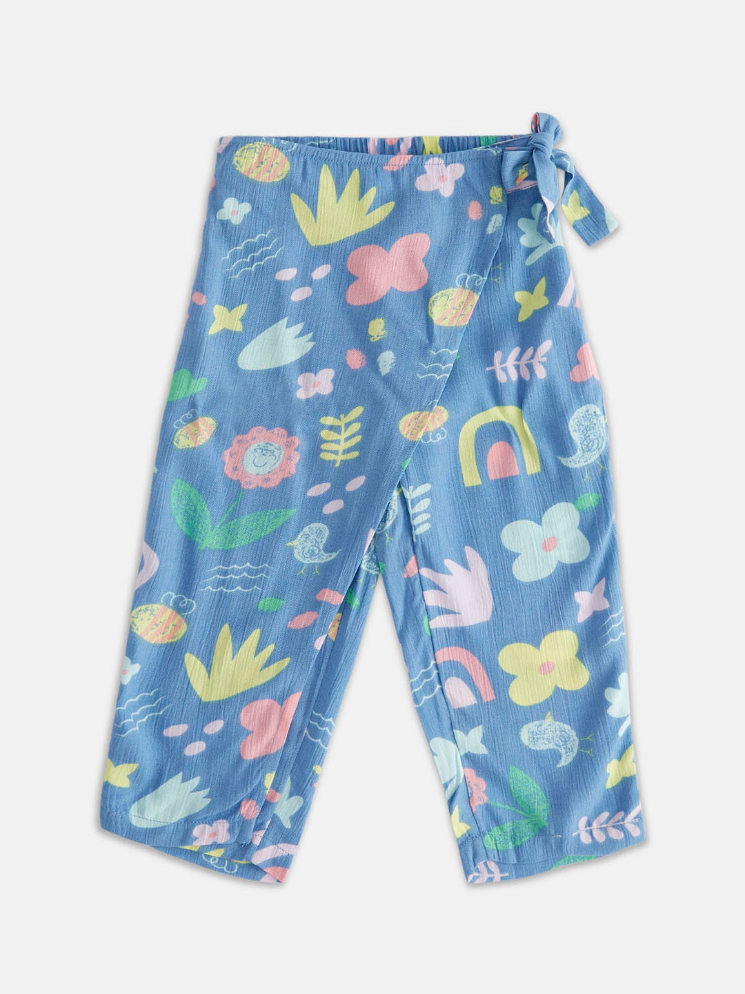 Buy Pantaloons Baby Infants Girls Printed Cotton Trousers - Trousers ...